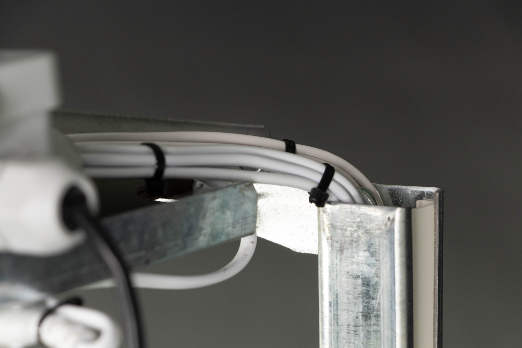 Danish cart with light fixture - Lab Associates